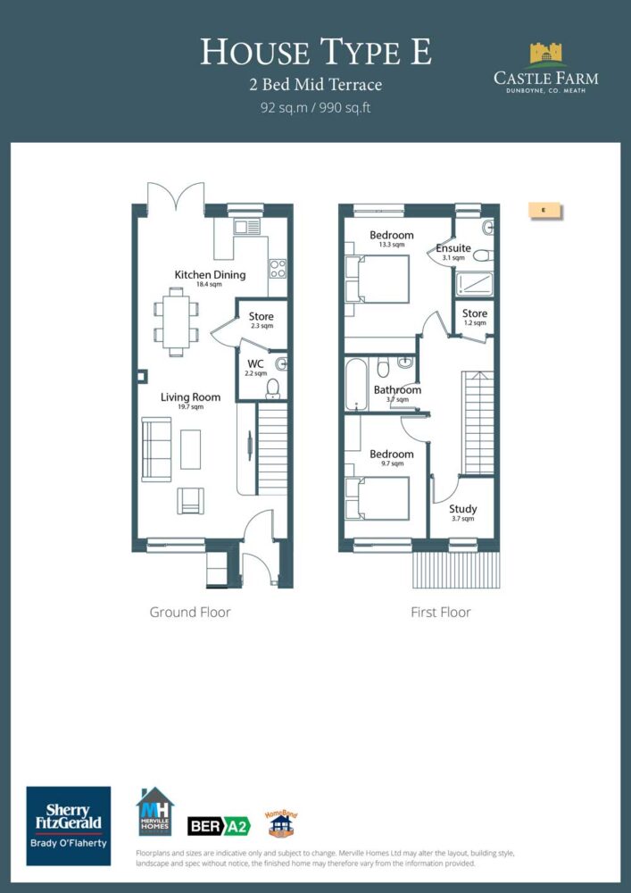 House Type E - Castle Farm Dunboyne